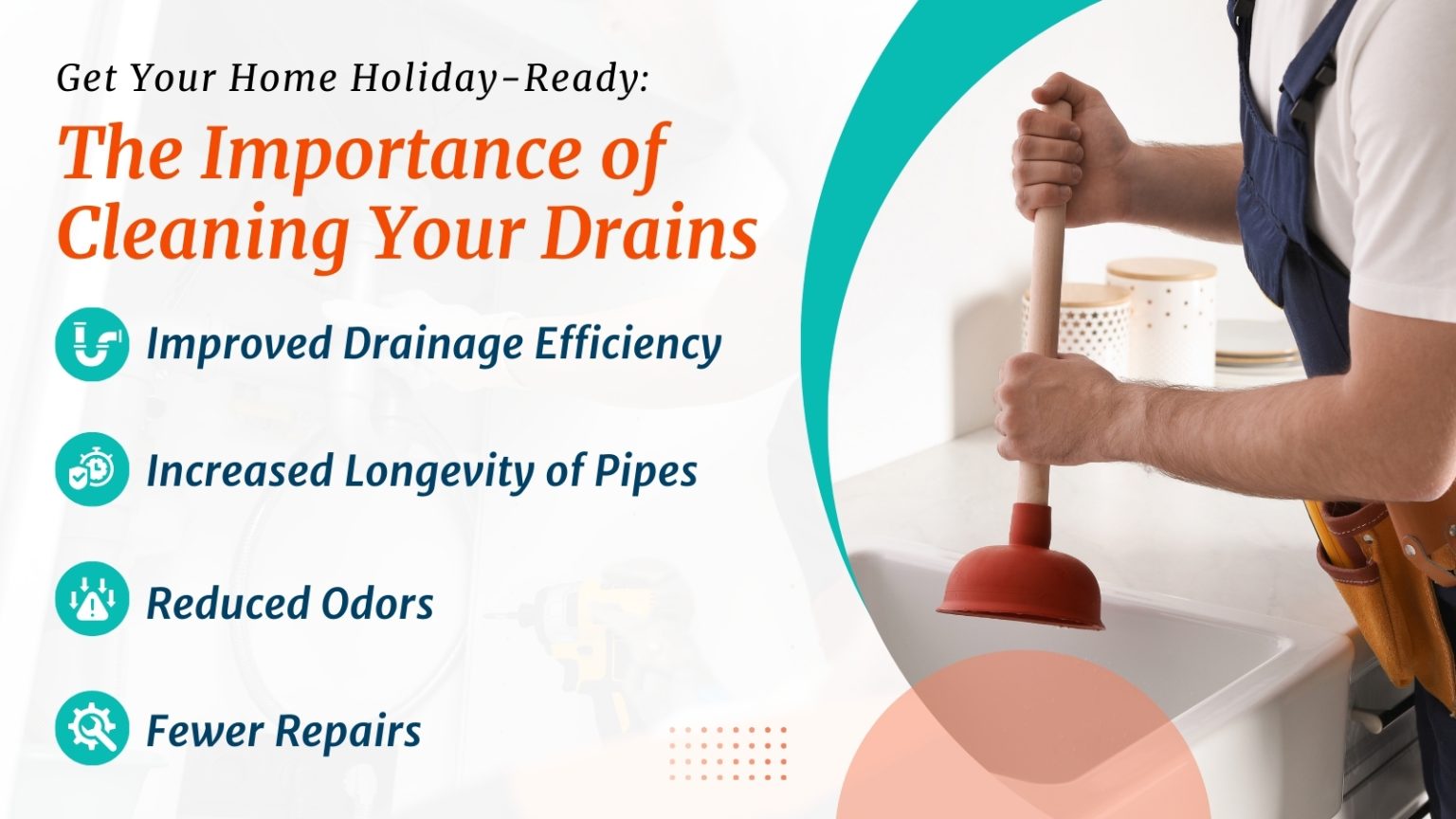 Get Your Home Holiday-Ready: The Importance of Cleaning Your Drains - Blog