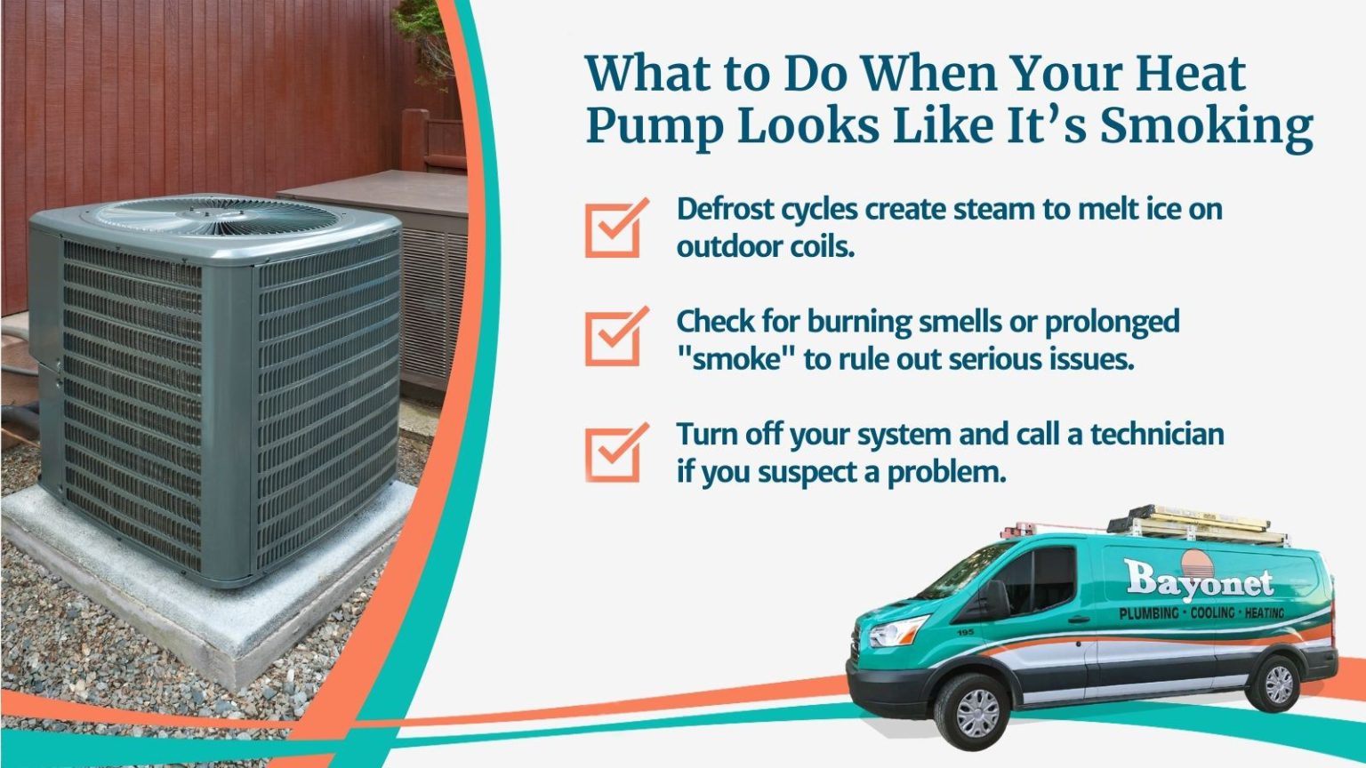 Is Steam or Smoke Coming From My Heat Pump’s Outdoor Unit? - Blog